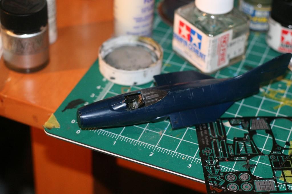 Hasegawa F9F-2 and Sword F2H-2 Banshee in 1/72 - Korean War Group Build ...