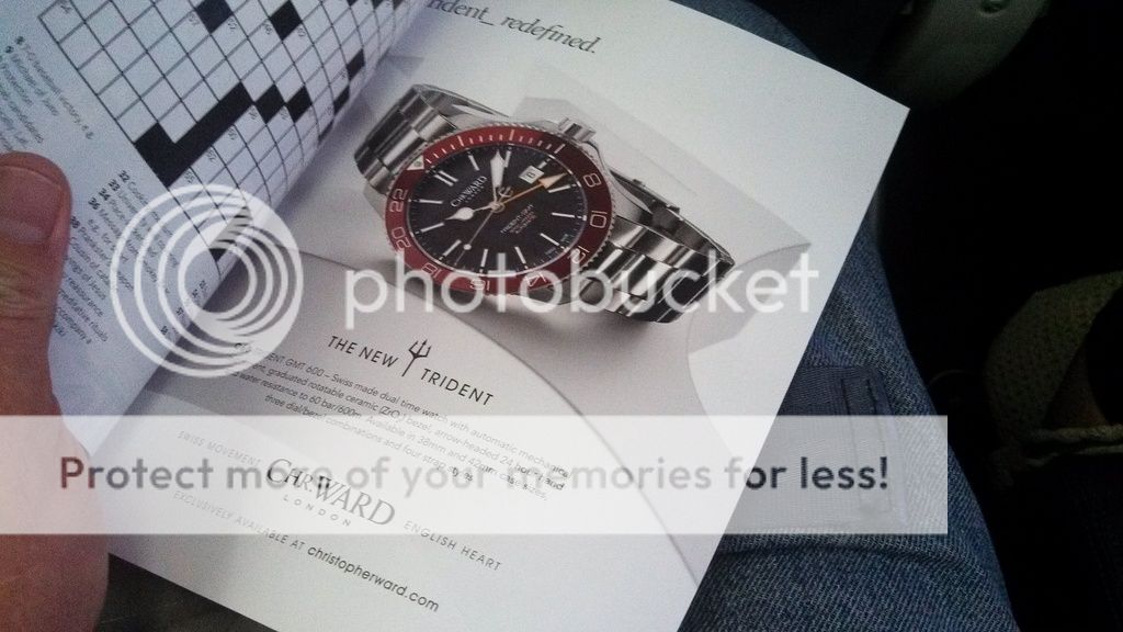 CWL flying with Delta! - Christopher Ward Forum